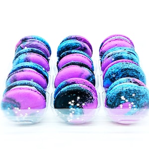 Space Edition Mac | the Galaxy French Macaron | Available in 6, 12 & 24 ...