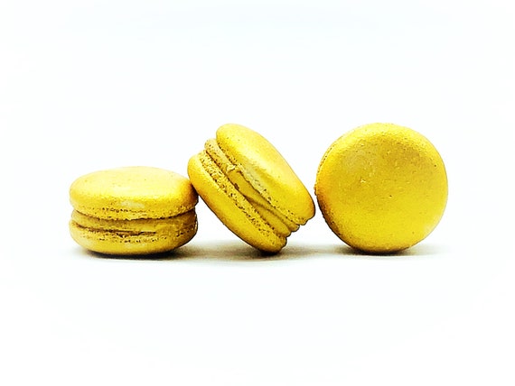 Luxe Mac Gold Macarons Ideal for Celebratory Events. - Etsy