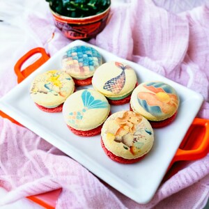 Mermaid Magic French Macarons - Etsy