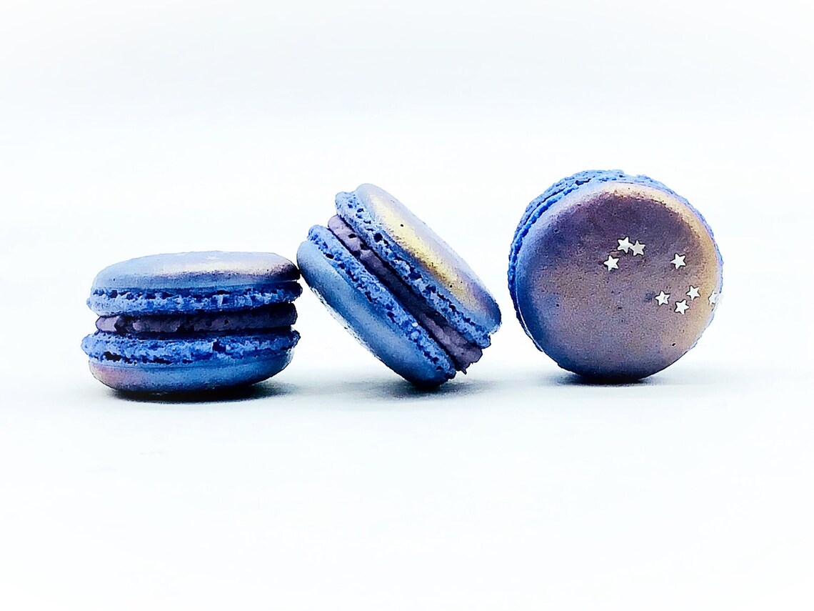 Space Edition Mac the Neptune French Macaron Available in | Etsy