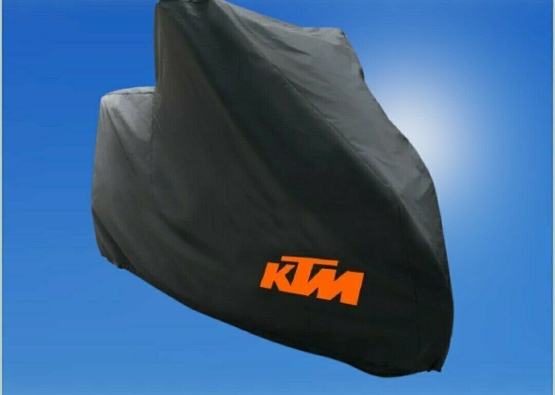 KTM Duke 390 Dust Cover. Black With Orange Logo - Etsy
