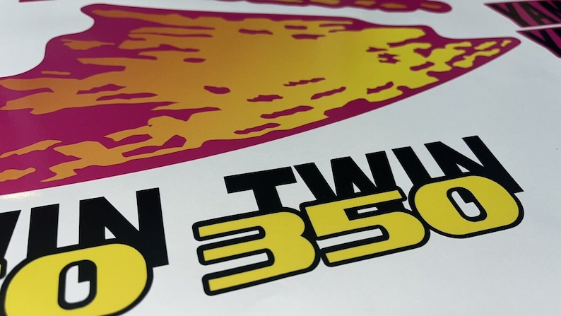 Yamaha Banshee 350 1995 Calcomanías gráficas completas - Etsy México