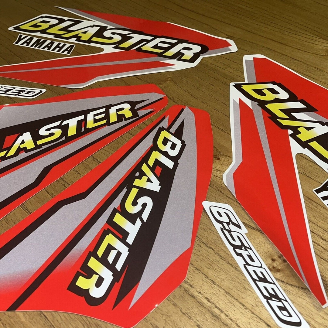 Yamaha Blaster 1998 / 1999 Full Graphics Decals - Etsy