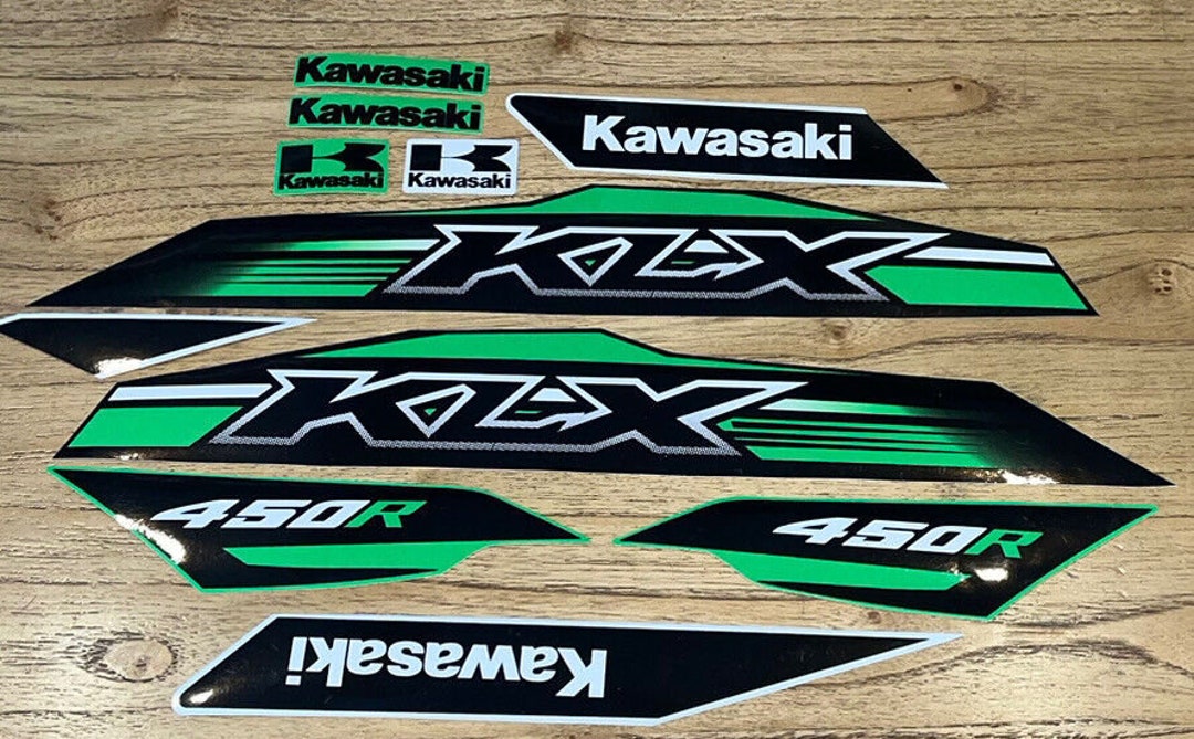Kawasaki KLX 450R 2022 Full Graphics Decals - Etsy