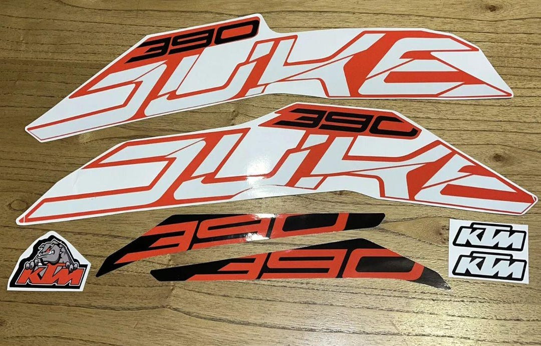KTM DUKE 390. Full Graphics Kits. Decals (NJ) - Etsy
