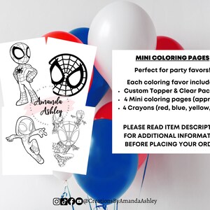Spidey and Friends Coloring Pages, Mini Coloring Pages, Spidey and ...