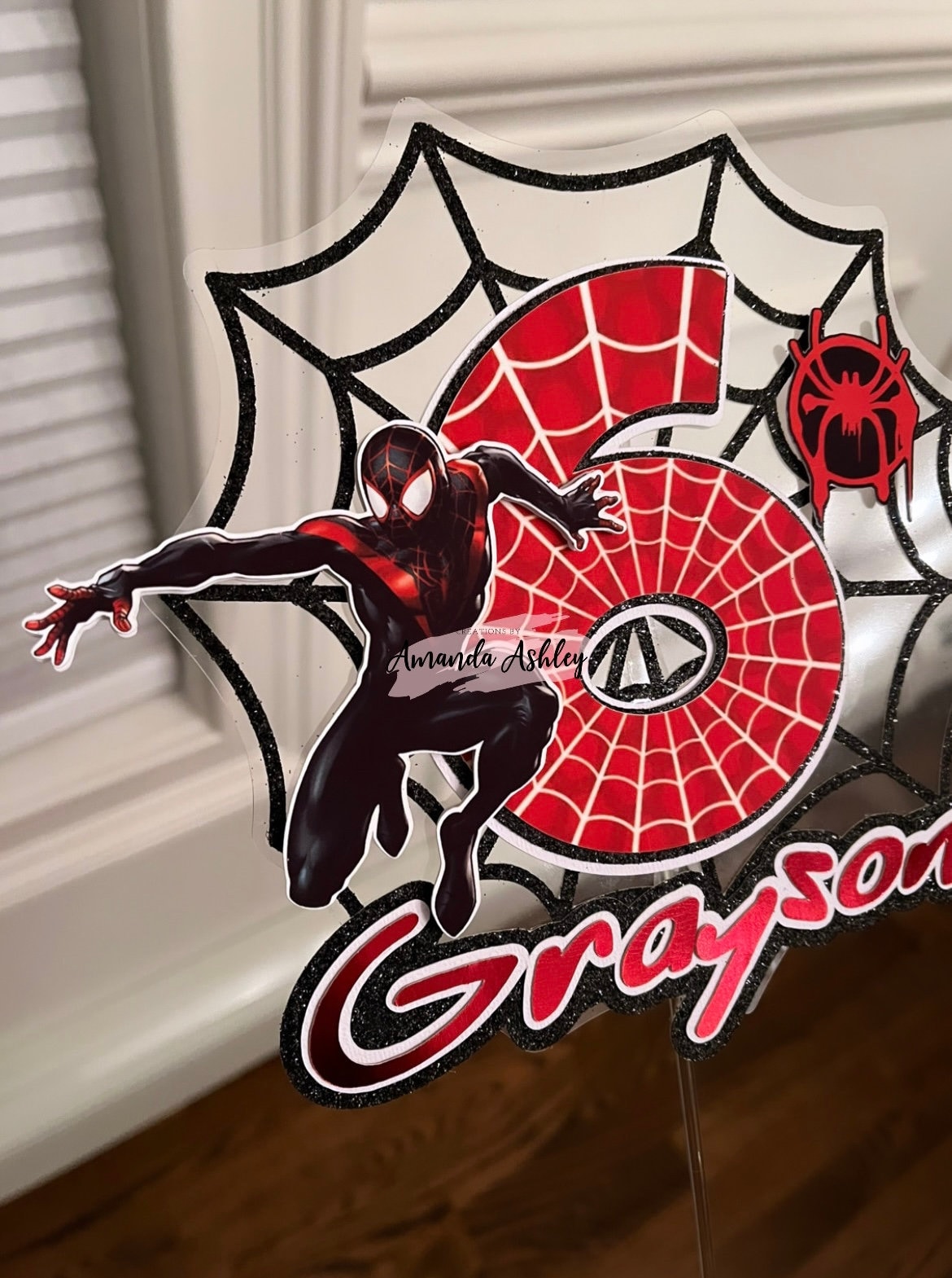 Miles Morales Cake Topper Spiderman Cake Topper Spidey and - Etsy Canada