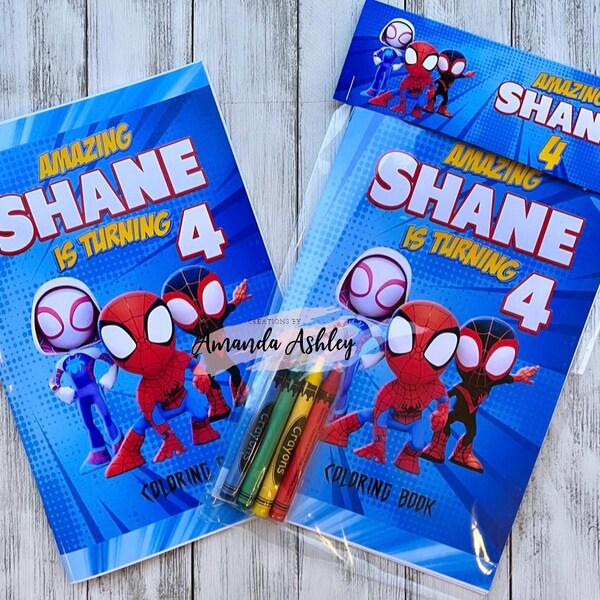 Spidey and His Amazing Friends Birthday Party Games - Etsy