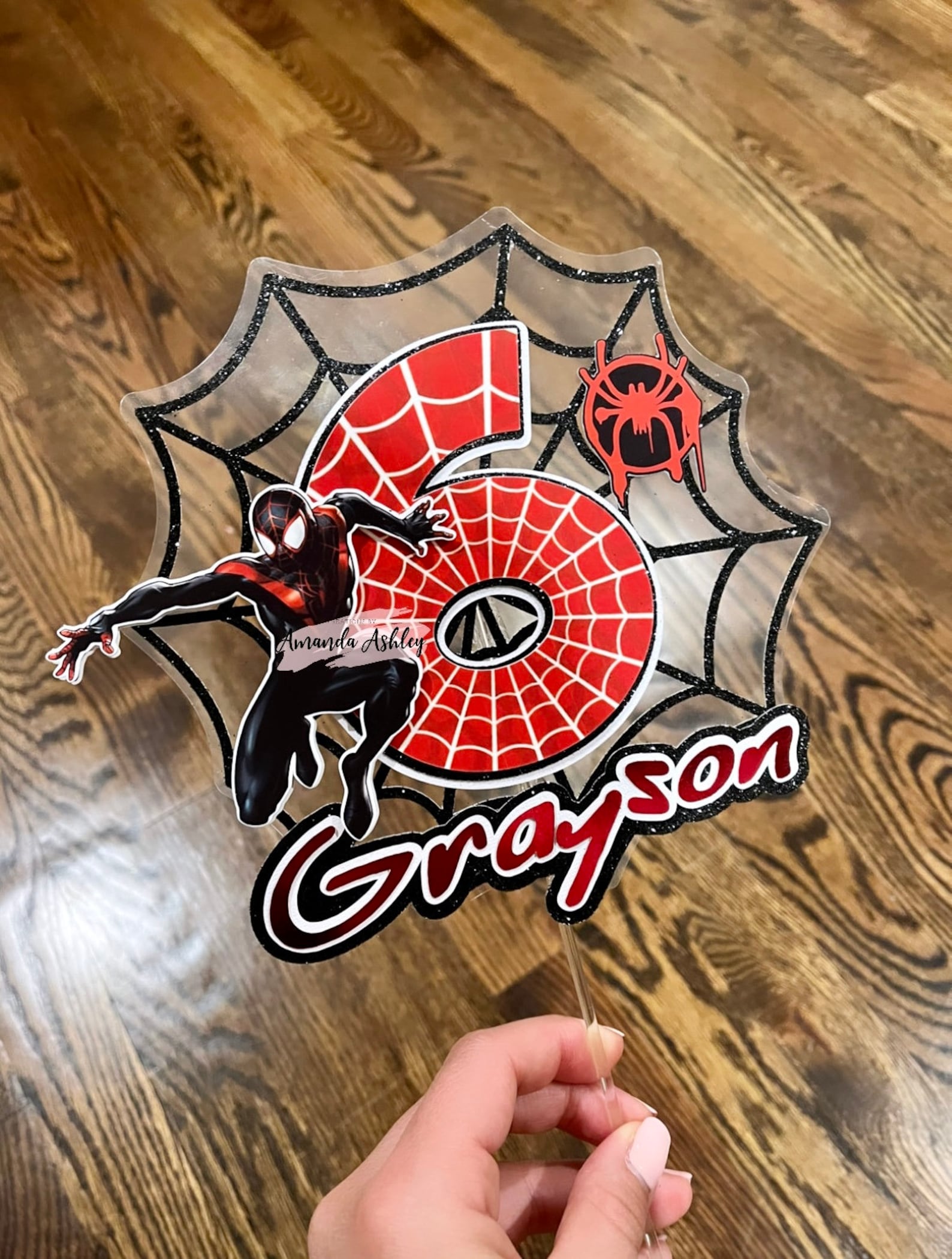 Miles Morales Cake Topper Spiderman Cake Topper Spidey and - Etsy Canada