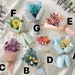 Nano Dried Flower Bouquet Flower Gift Set a Set of Mini - Etsy