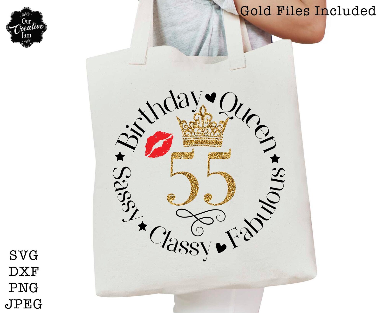55 and Fabulous Svg, 55 and Fab Svg, 55th Birthday Svg for Women, 55th ...