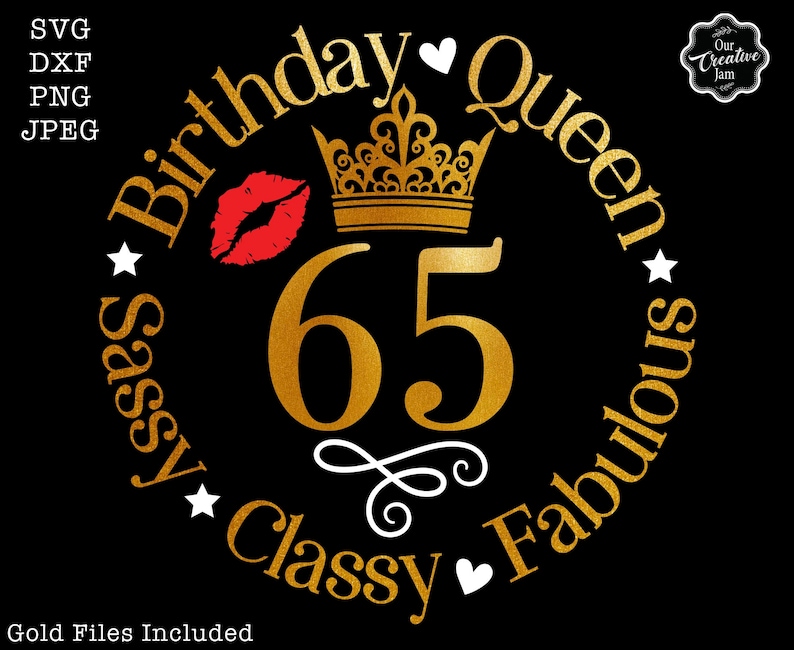 65 and Fabulous Svg, Fabulous at 65 Svg, 65 and Fab Svg,65th Birthday ...