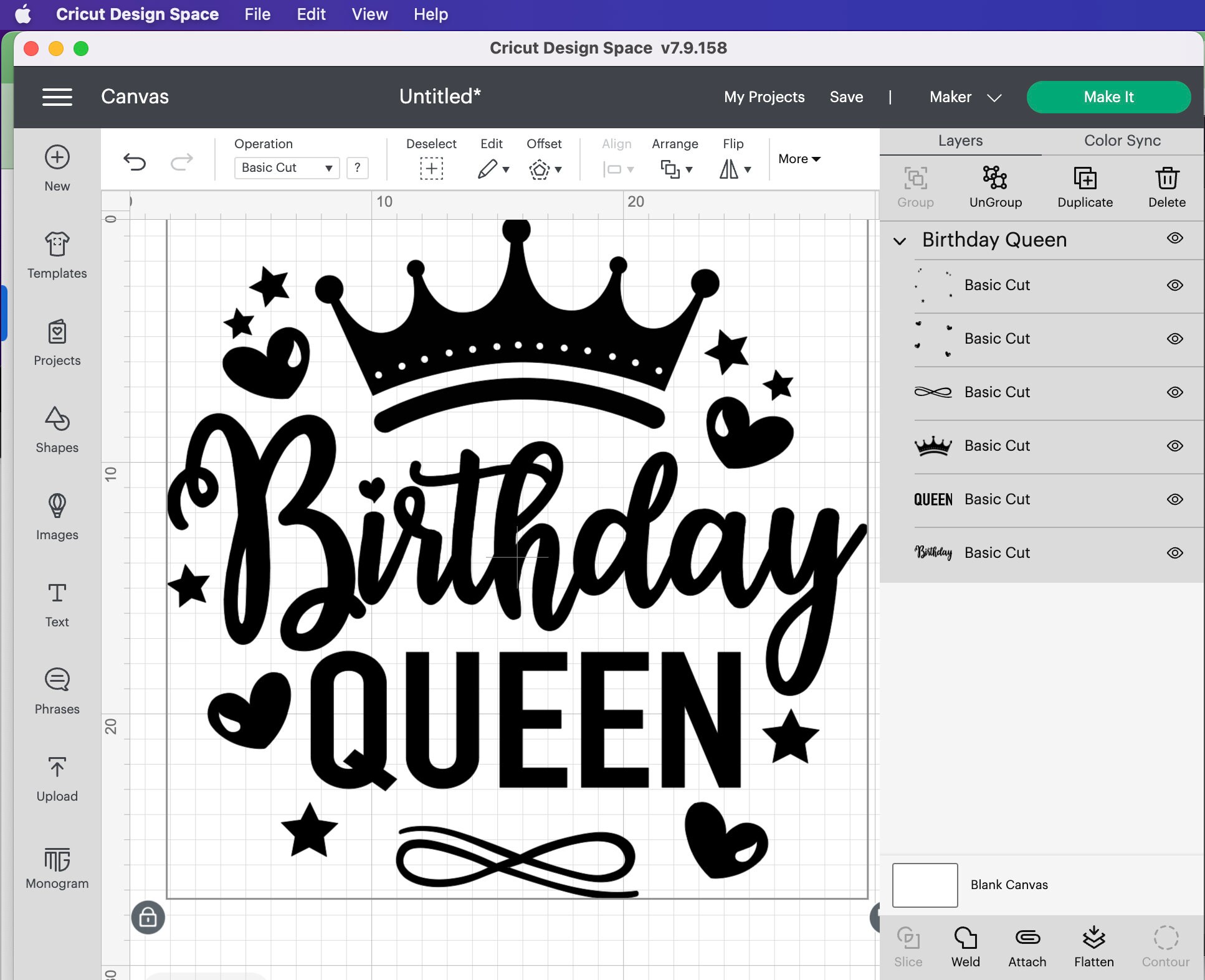 Cumpleaños Reina svg reina de cumpleaños con corona svg - Etsy México