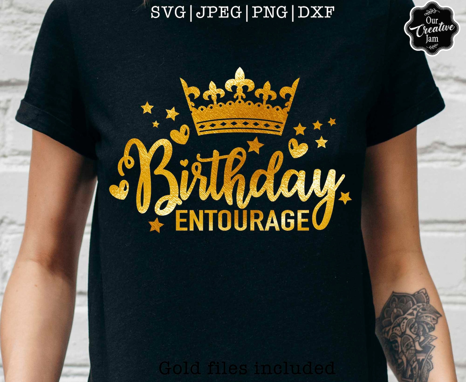 Birthday Entourage Svg Birthday Queen Svg Birthday Queen - Etsy