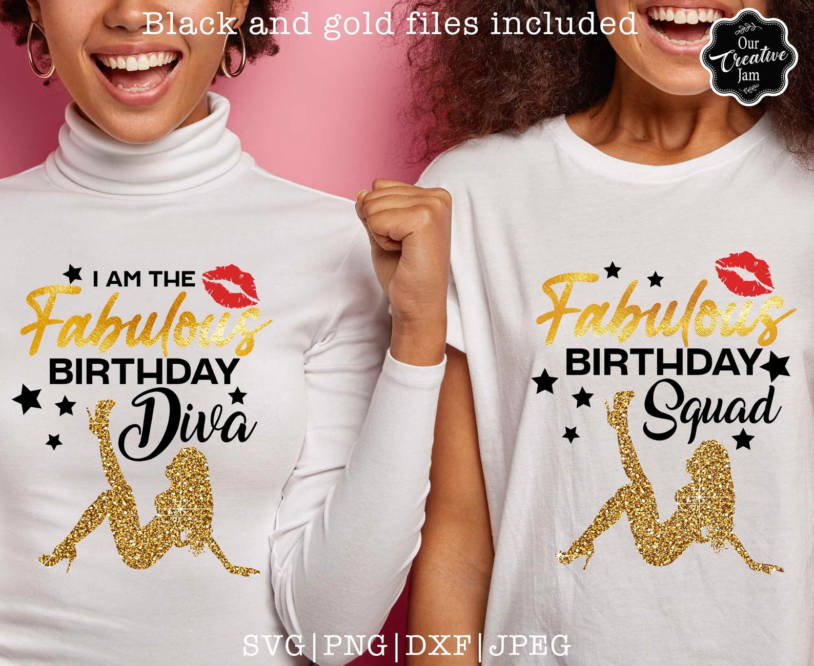 Birthday Diva SVG, Diva Squad Svg, Birthday Diva Squad Svg, Birthday ...