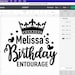 Custom Listing - Melissa's Birthday Entourage - Etsy