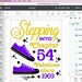 Stepping Into My 54 Chapter Fabulous Since 1969 Svg, 54th Birthday Svg ...