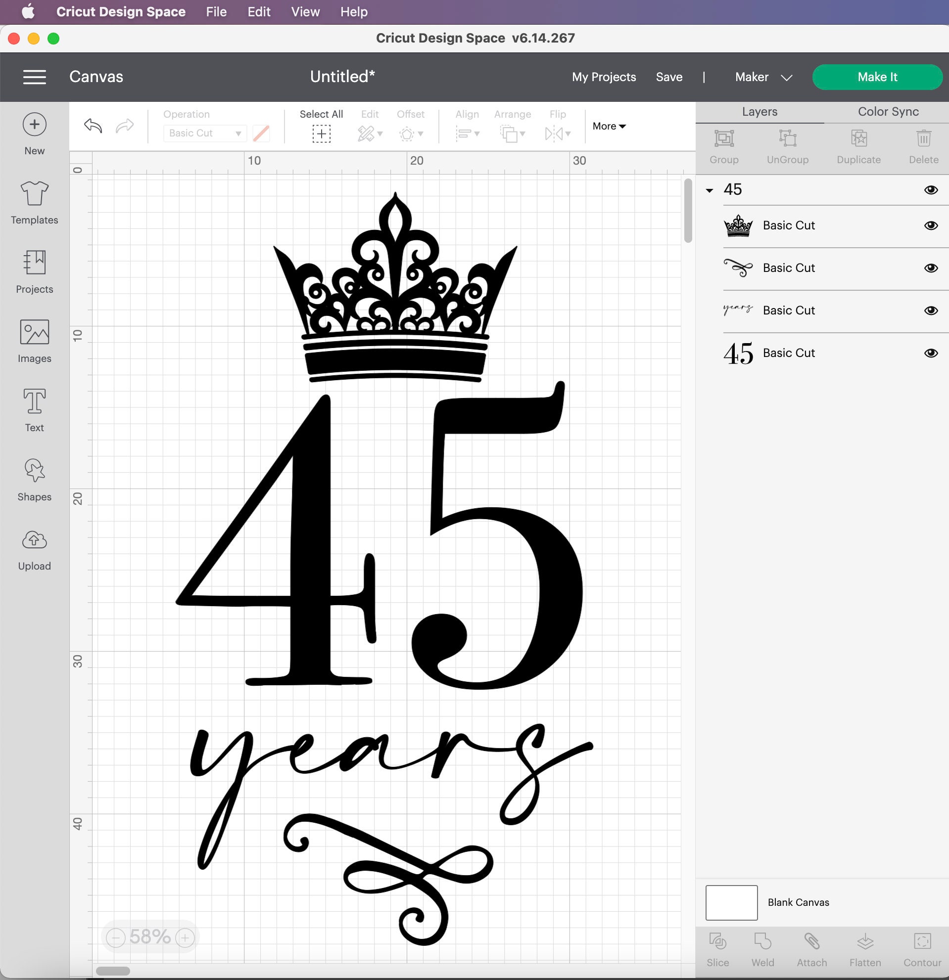 45 Years Svg 45th Birthday Svg 45 Svg 45 and Fabulous - Etsy