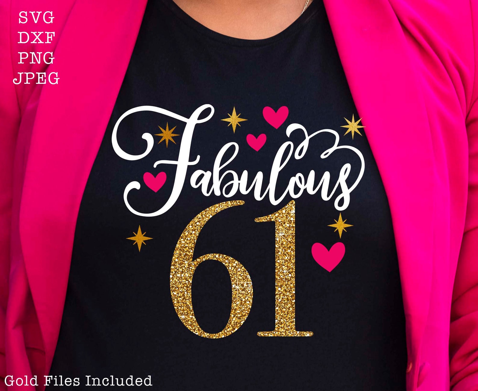 61st Birthday Svg 61 and Fabulous Svg Fabulous at 61 Svg 61 - Etsy
