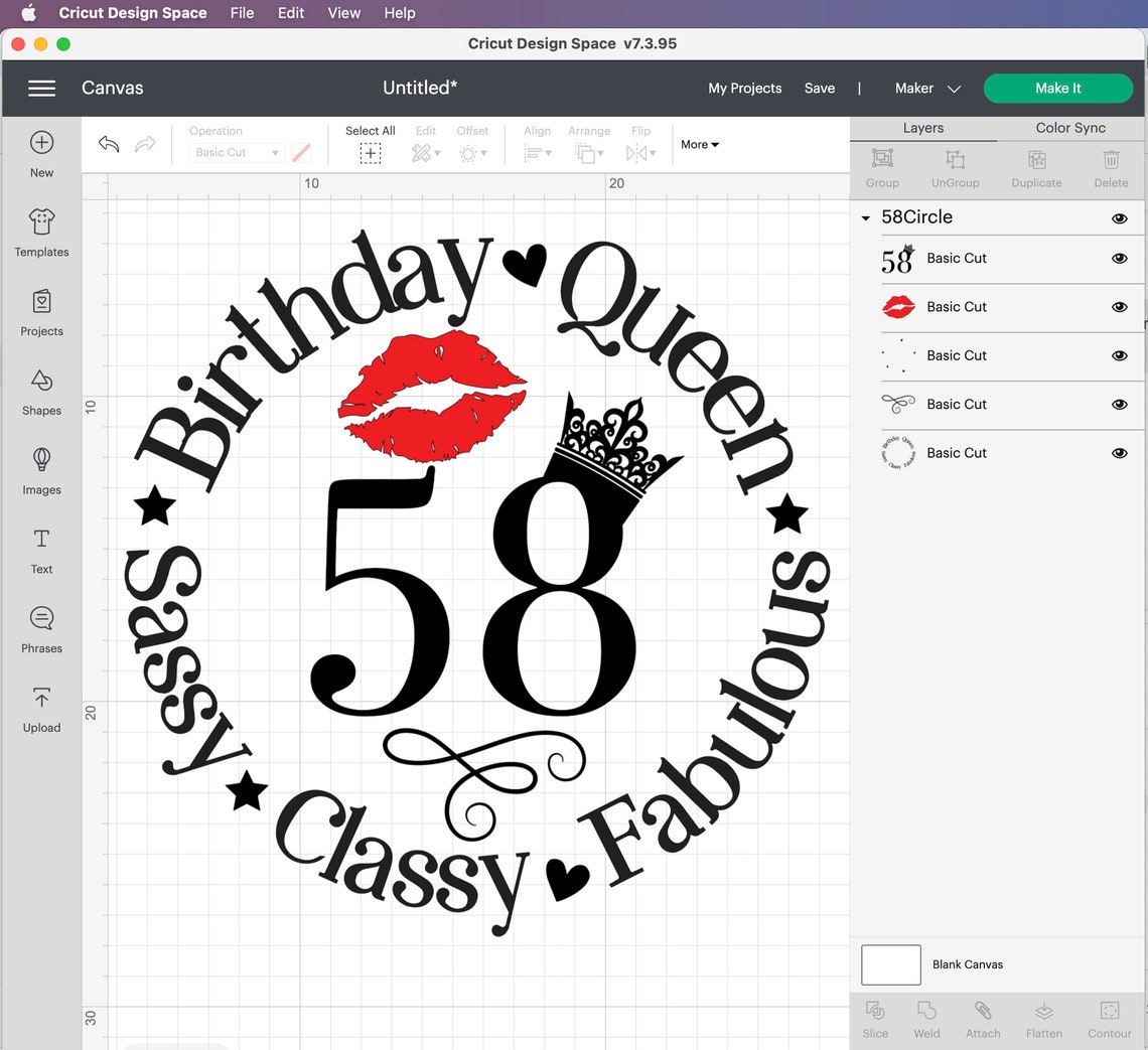 58 and Fabulous Svg 58and Fab Svg 58th Birthday Svg for - Etsy