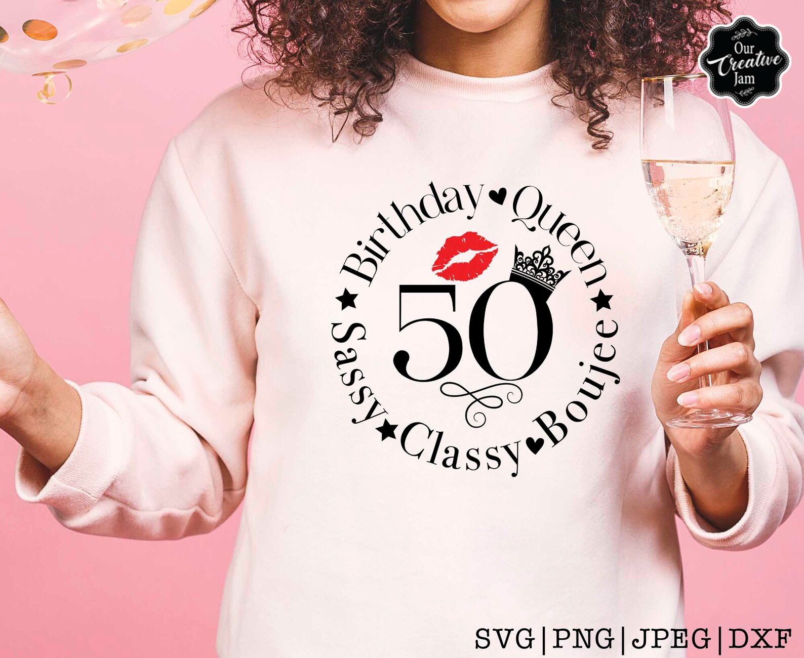 50th Svg, 50 and Fab Svg, 50th Birthday Svg for Women, 50th Birthday ...