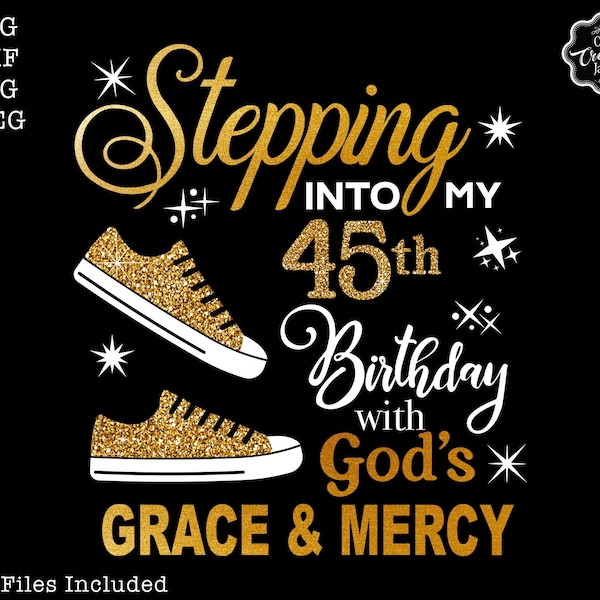 45th Birthday - Etsy