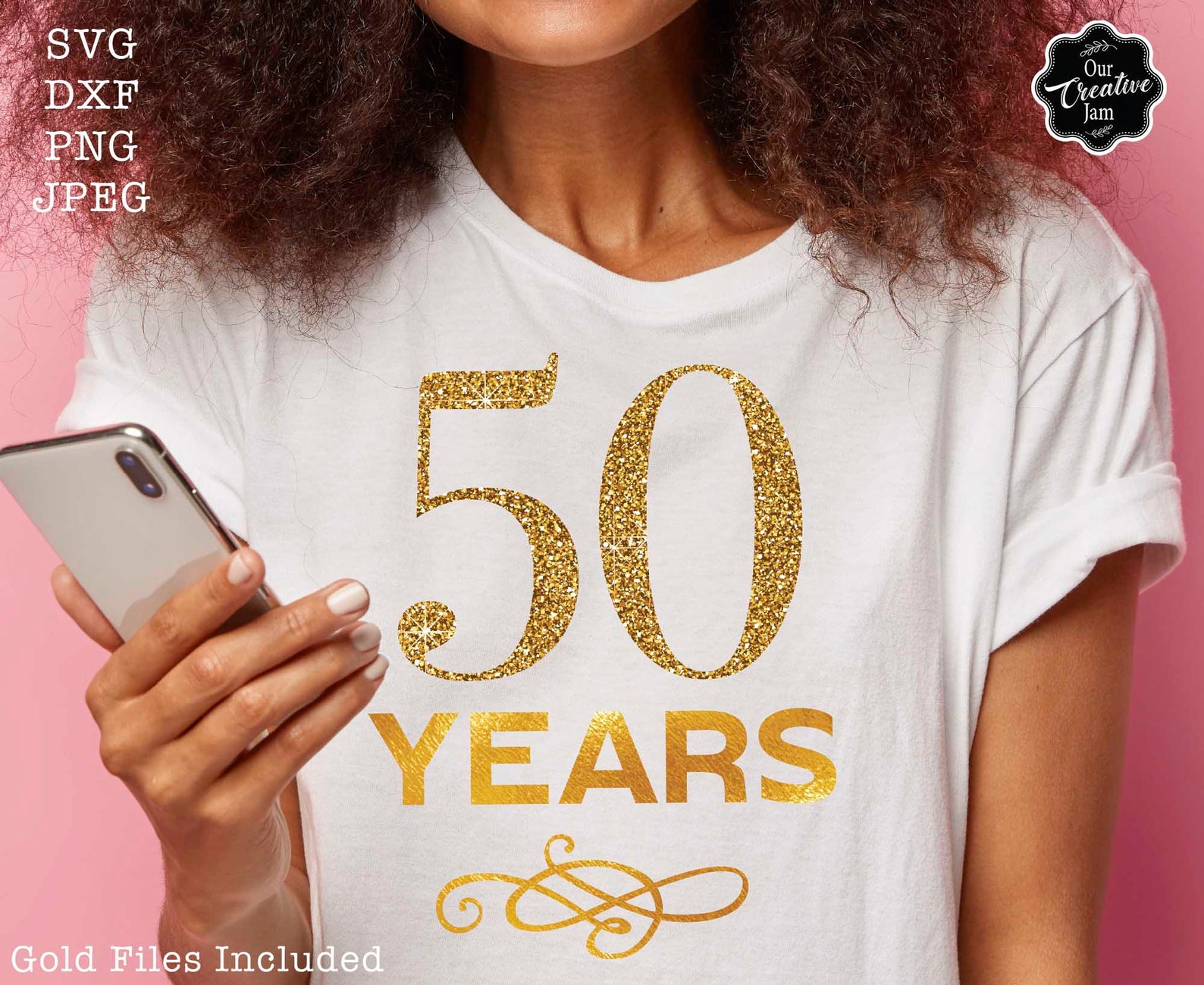 50 Birthday Svg for Woman, 50 Years Svg, 50 Birthday Svg, 50 Svg for ...