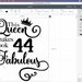 This Queen Makes 44 Look Fabulous Svg, 44th Birthday Svg, 44th Birthday ...