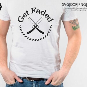 Get Faded Svg, Faded Svg, Black Barber Svg, Barbershop Svg, Stylist Svg ...