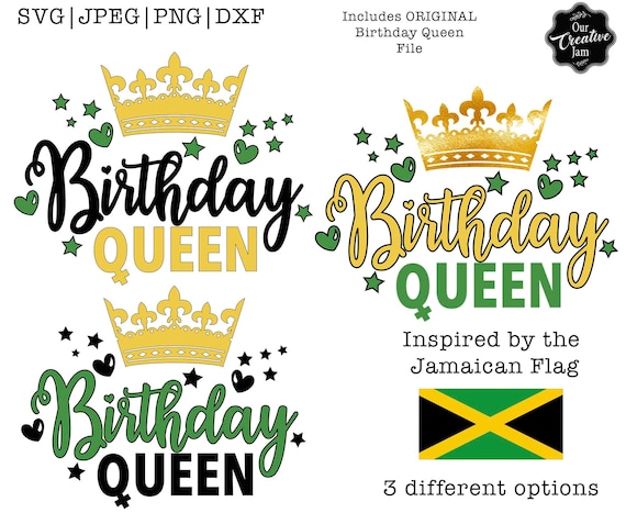 Cumpleaños Reina svg reina de cumpleaños con corona svg - Etsy España