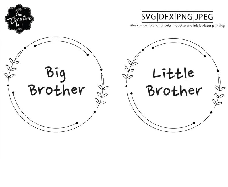 Siblings Svg Bundles, Family Svg Bundle, Brother Sister Svg, Big Sister ...