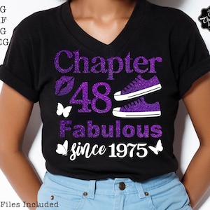 Chapter 48 Fabulous Since 1975 Svg, 49th Birthday Svg, Chapter 48 Svg ...