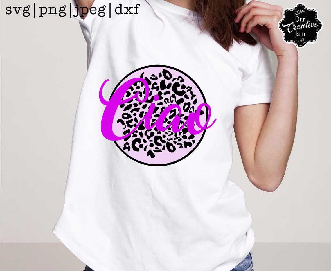 Ciao Svg Italian Svg Leopard Spots SVG Leopard Print Svg - Etsy UK