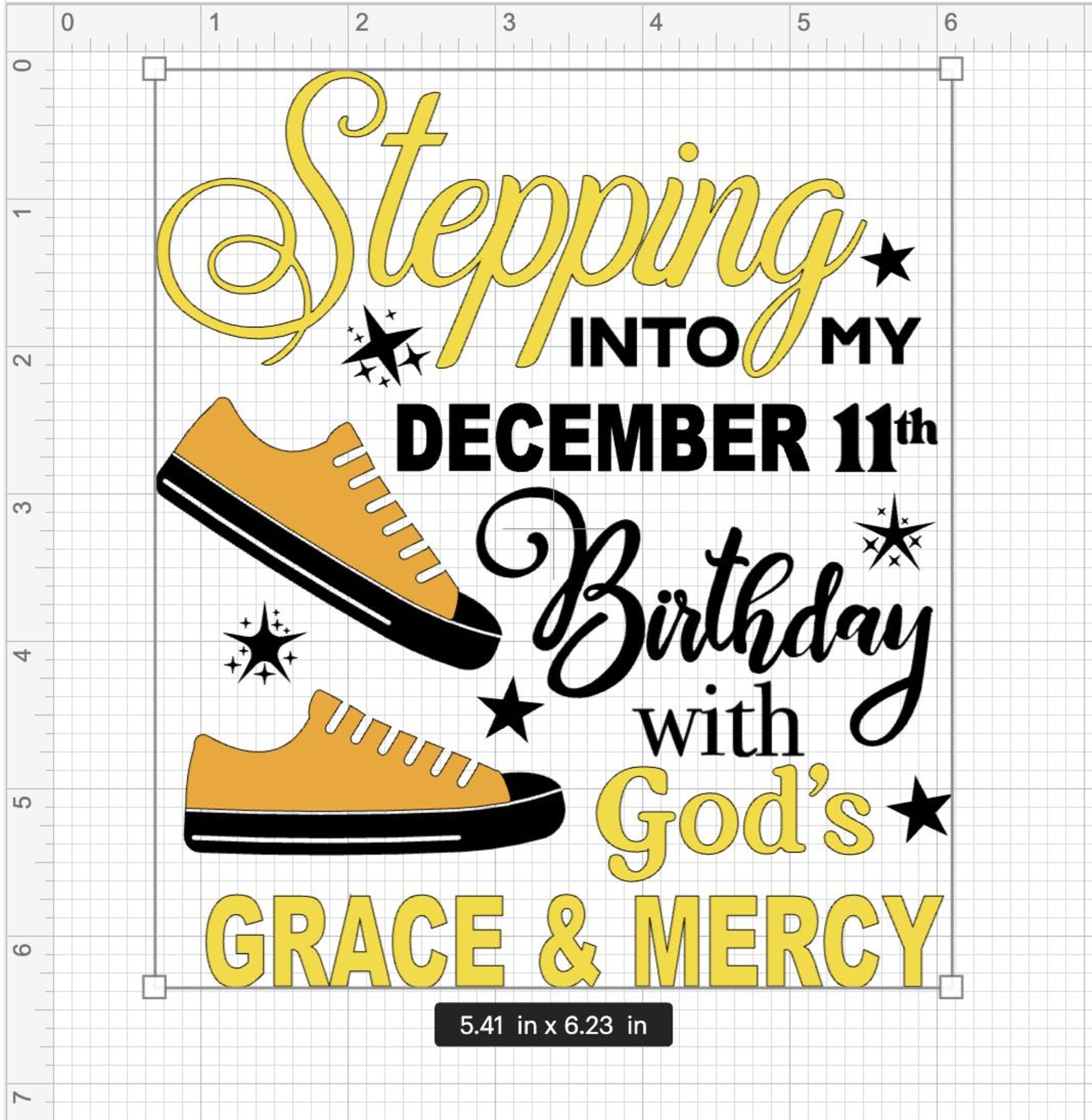 Stepping Into My December 11th Birthday Svg, December Birthday SVG ...