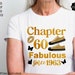 Chapter 60 Fabulous Since 1963 Svg, 60th Birthday Svg, Chapter 60 Svg ...
