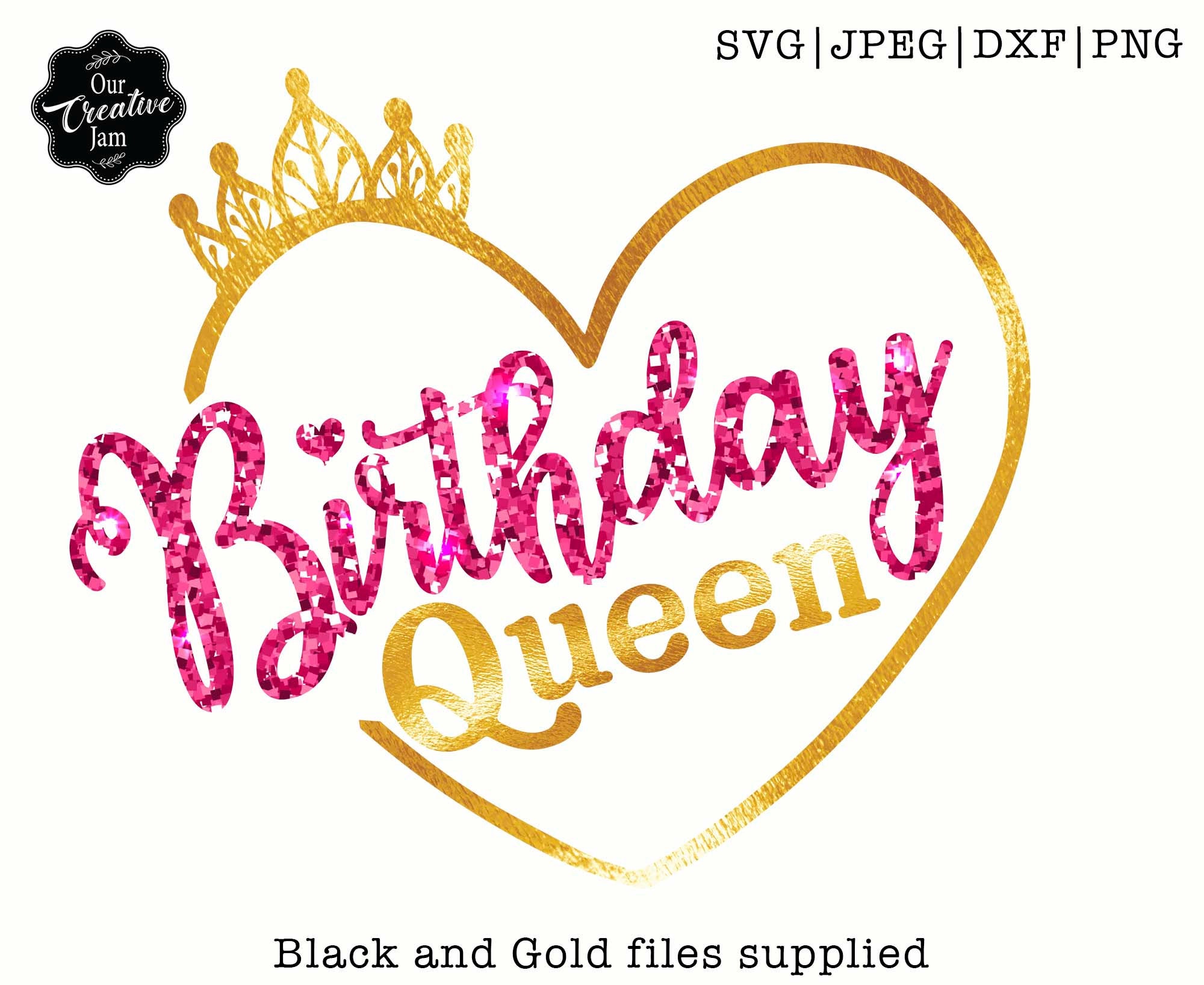 Birthday Queen SVG Birthday Crown Svgcrown Birthday Svgits - Etsy