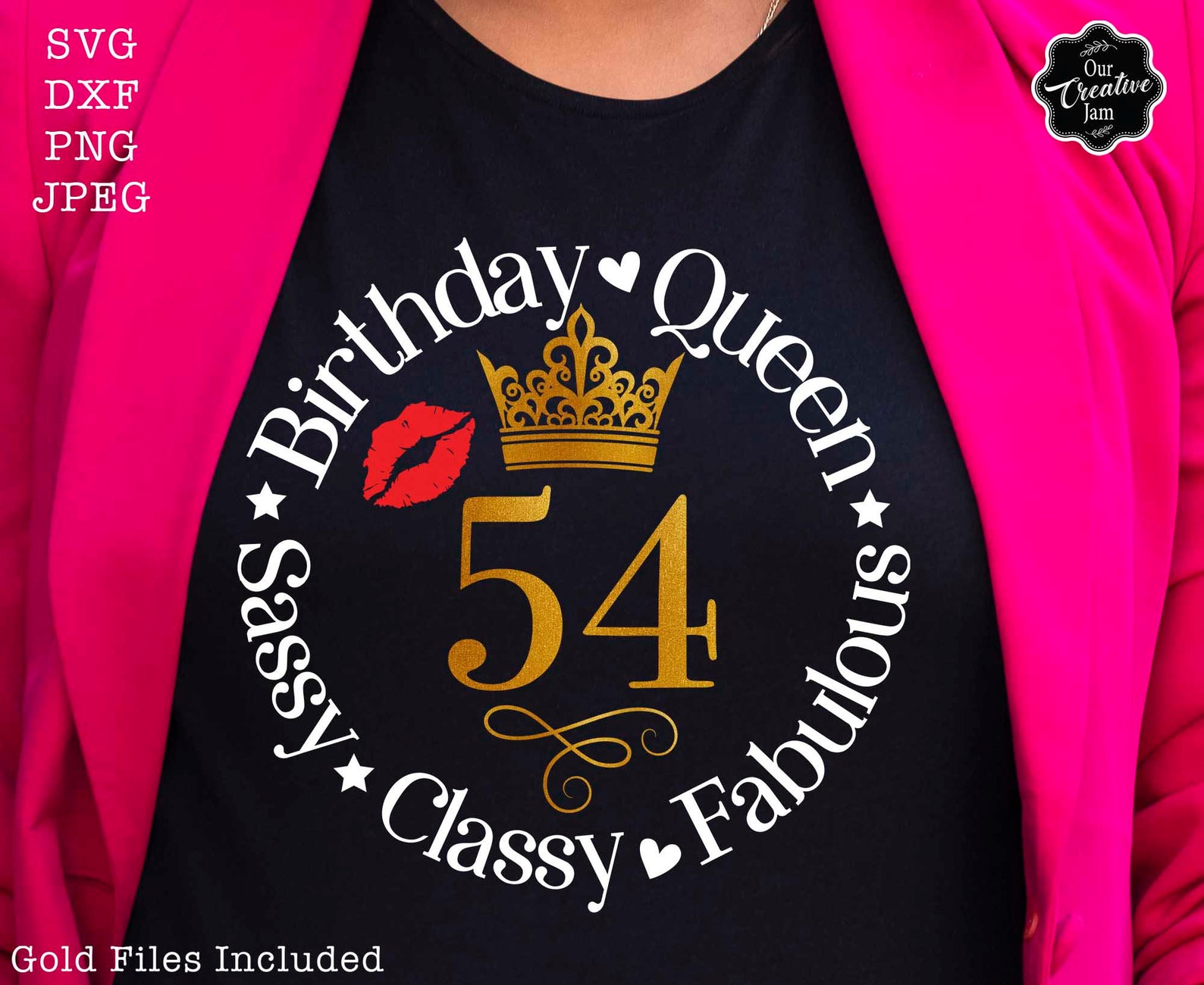 54th Birthday Svg 54 Birthday Svg 54th Birthday Shirt Svg - Etsy