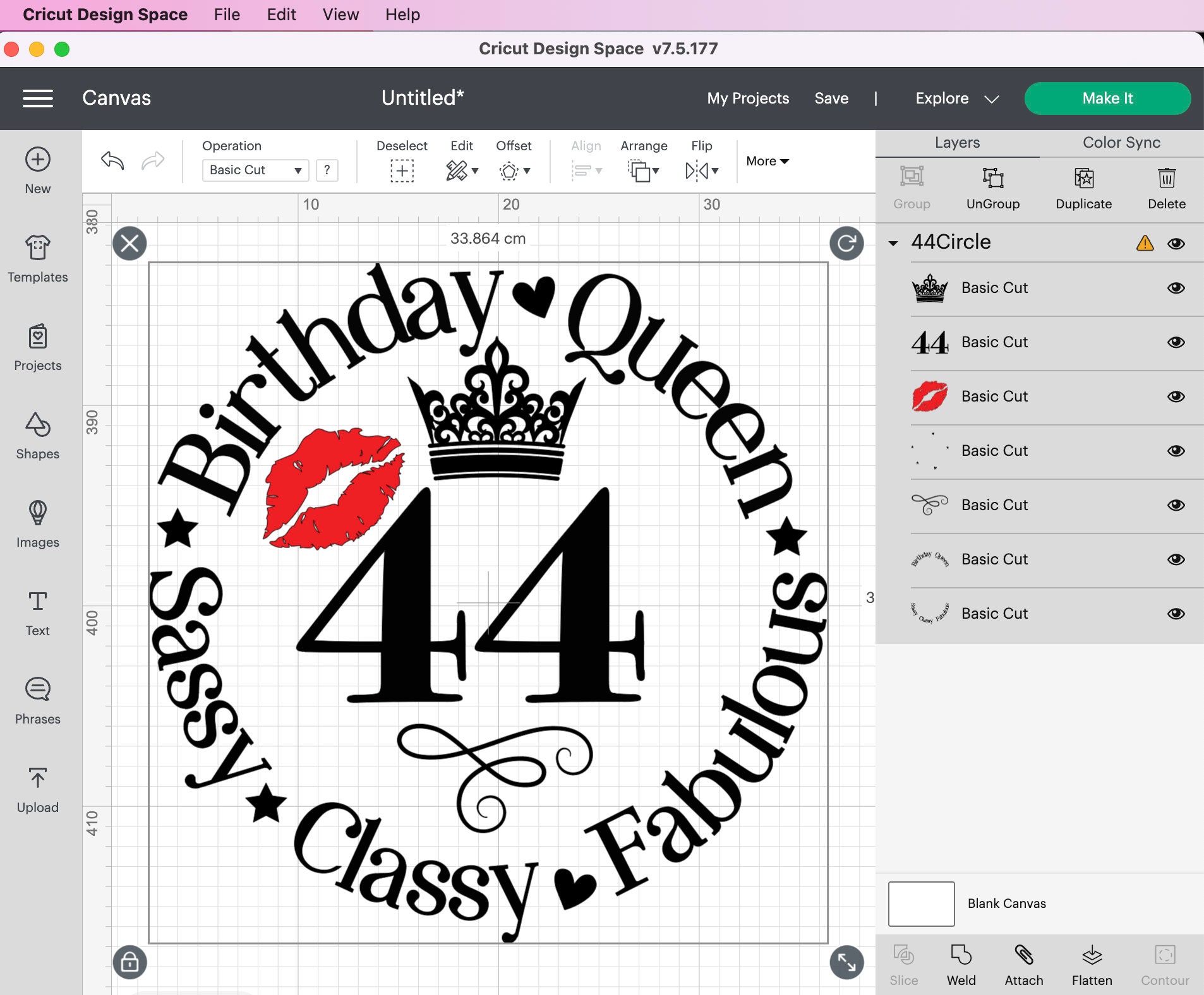 44 Sassy Classy Fabulous Svg, 44th Birthday Svg, 44th Birthday Png ...