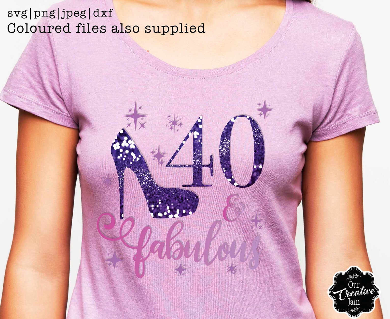 40 and Fabulous Svg, Fabulous at 40 Svg, 40 and Fab Svg, 40th Birthday ...