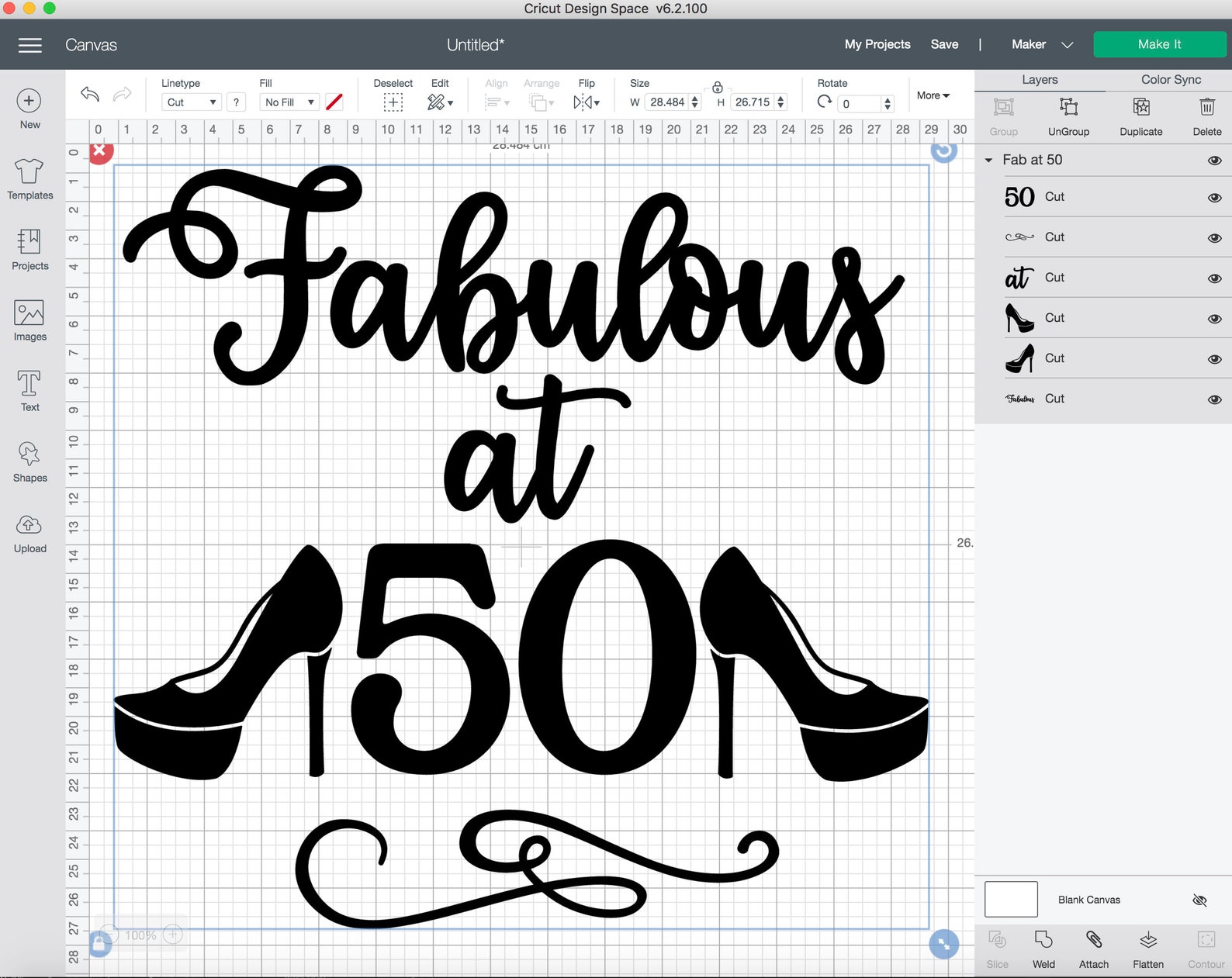 Fabulous at 50 Svg 50 and Fab Svg 50th Birthday Svg for - Etsy