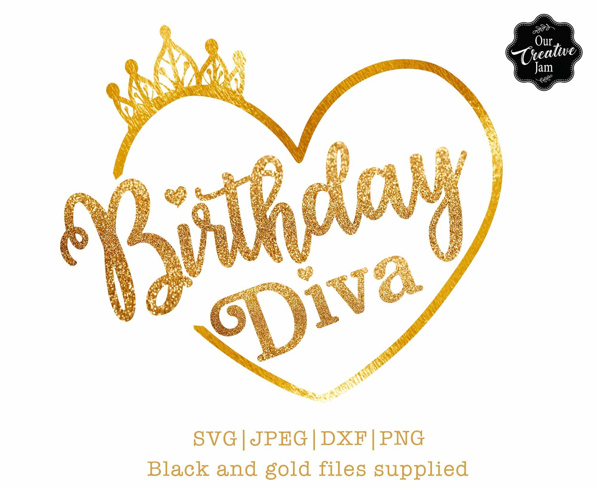 Birthday Diva SVG Birthday Diva Shirt Svg Birthday Diva Svg | Etsy