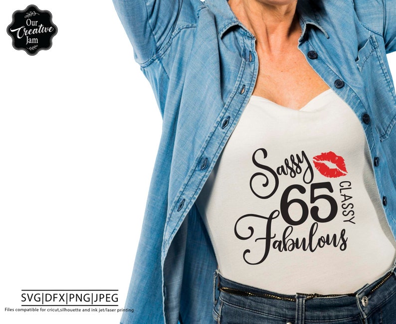 65 and Fabulous Svg, Fabulous at 65 Svg, 65 and Fab Svg,65th Birthday ...