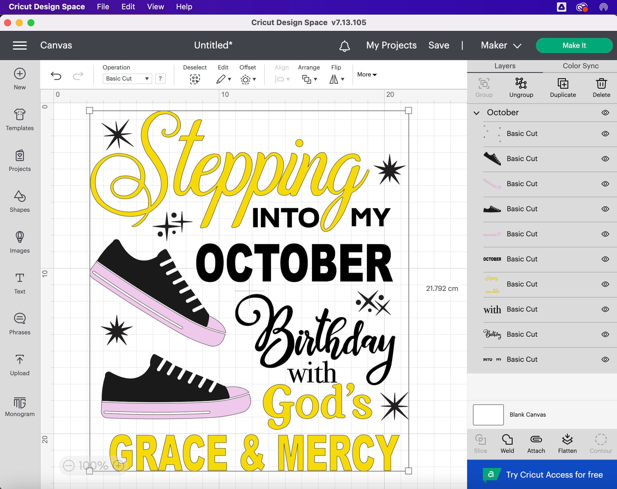 Stepping Into My Birthday Svg, October Queen Svg, October Birthday Svg ...