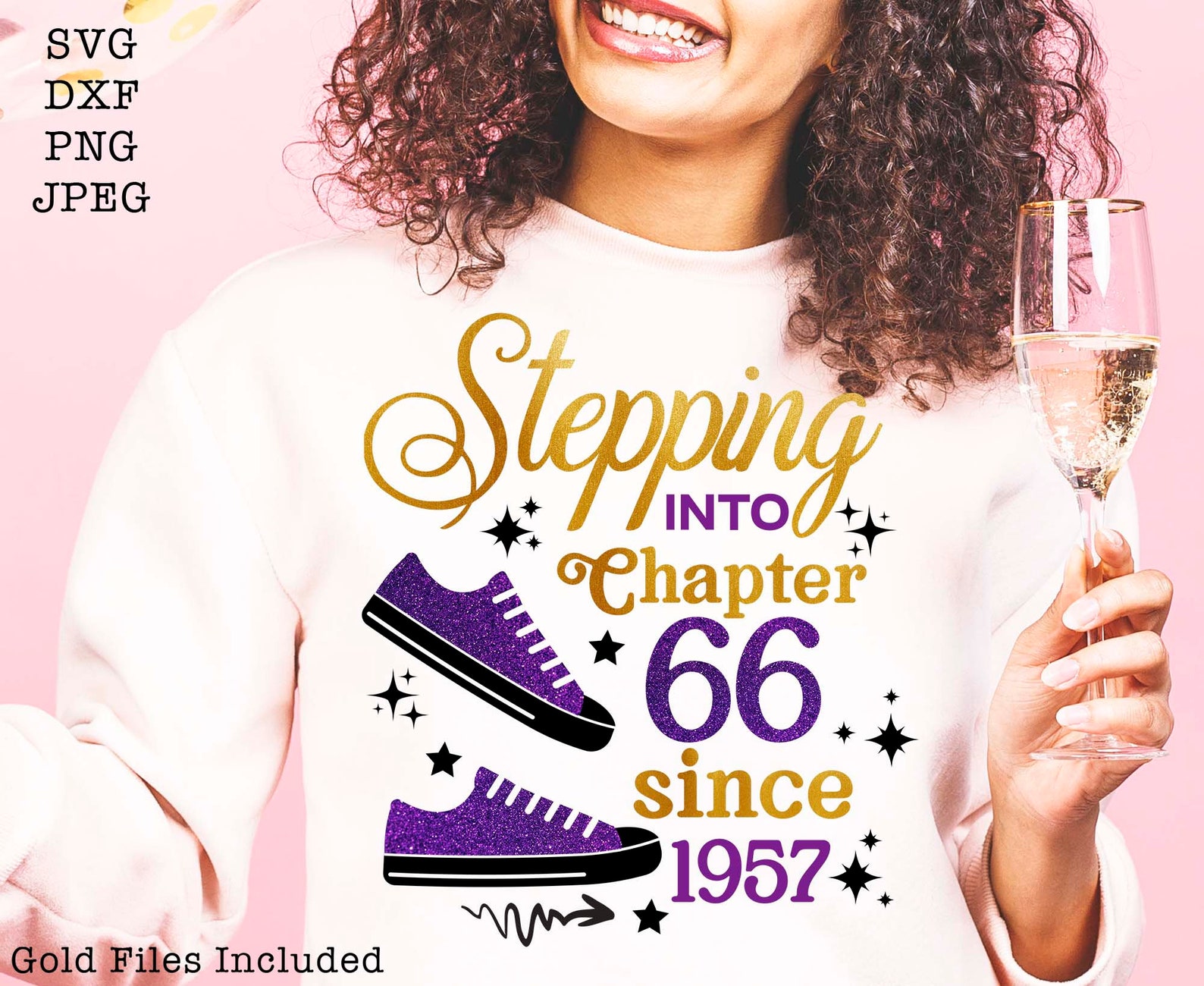 Stepping Into Chapter 66 Fabulous Since 1957 Svg, 66th Birthday Svg ...