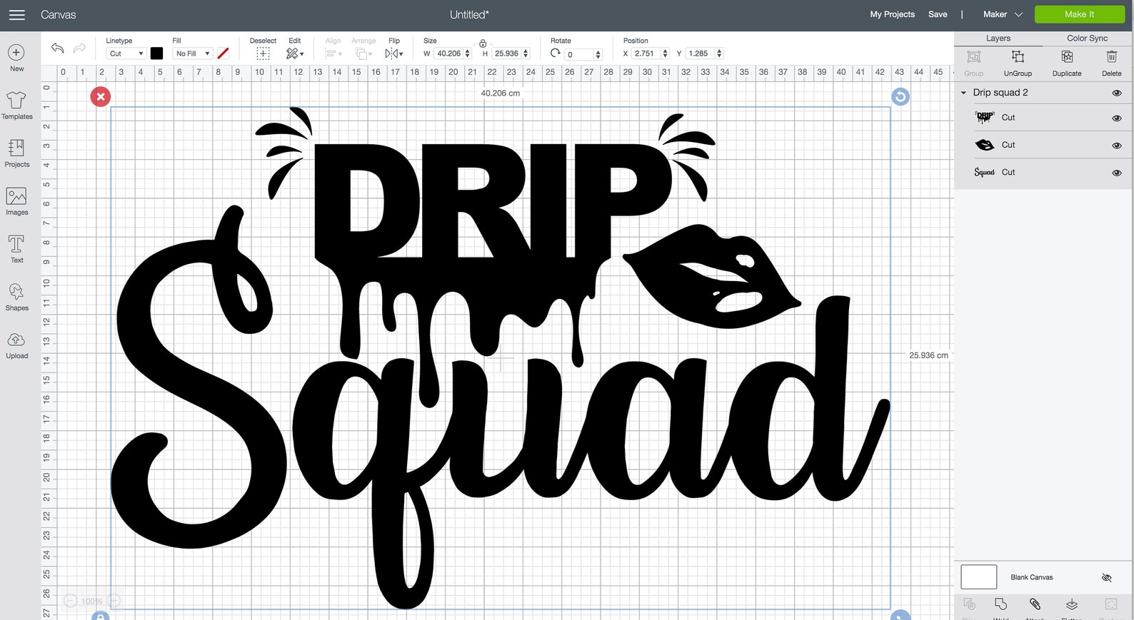 Drip Squad Svg Drip Svg Cricut Dripdrip Files Drippy - Etsy