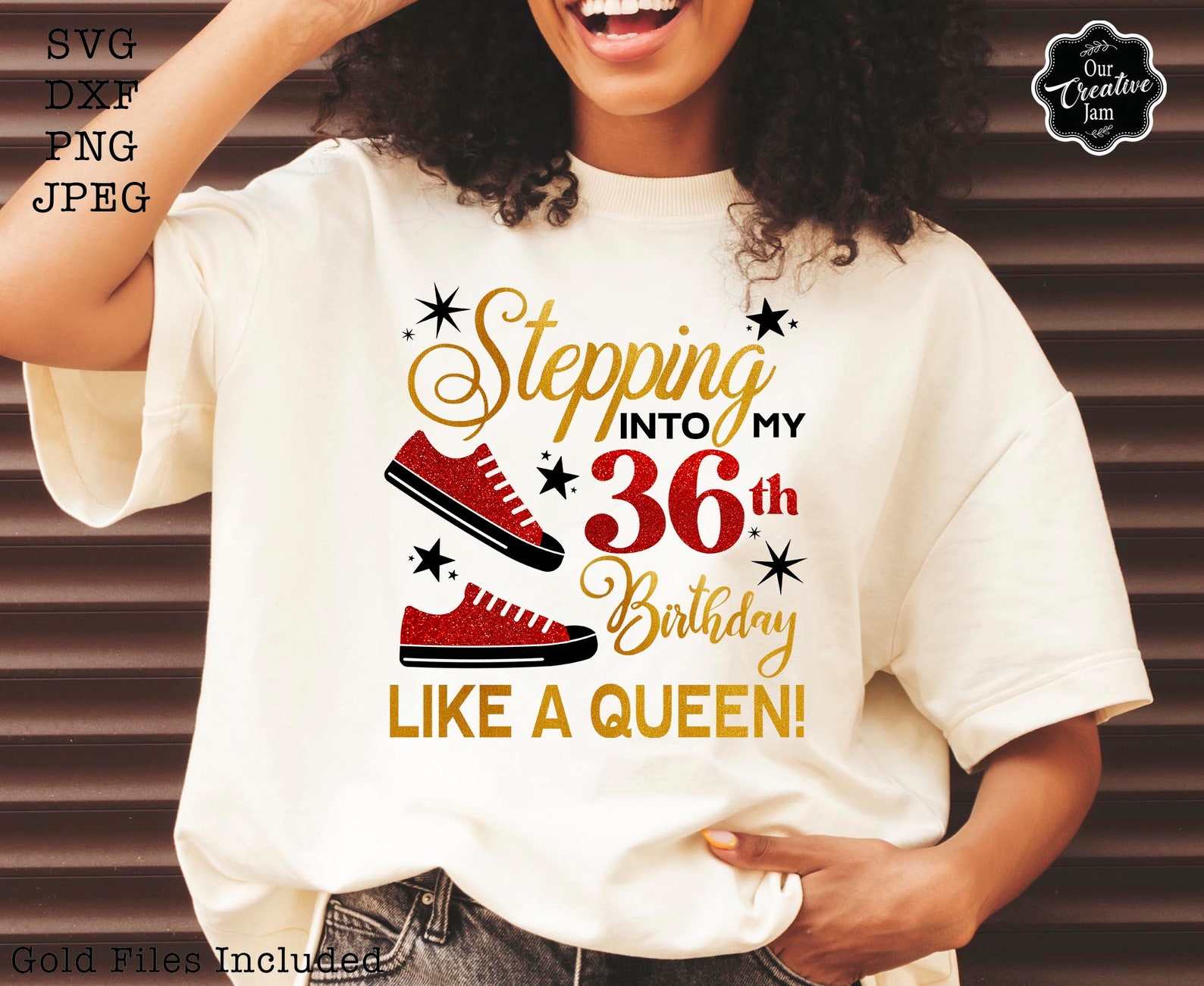 Stepping Into My 36th Like a QUEEN SVG,36 and Fabulous Svg,36th ...