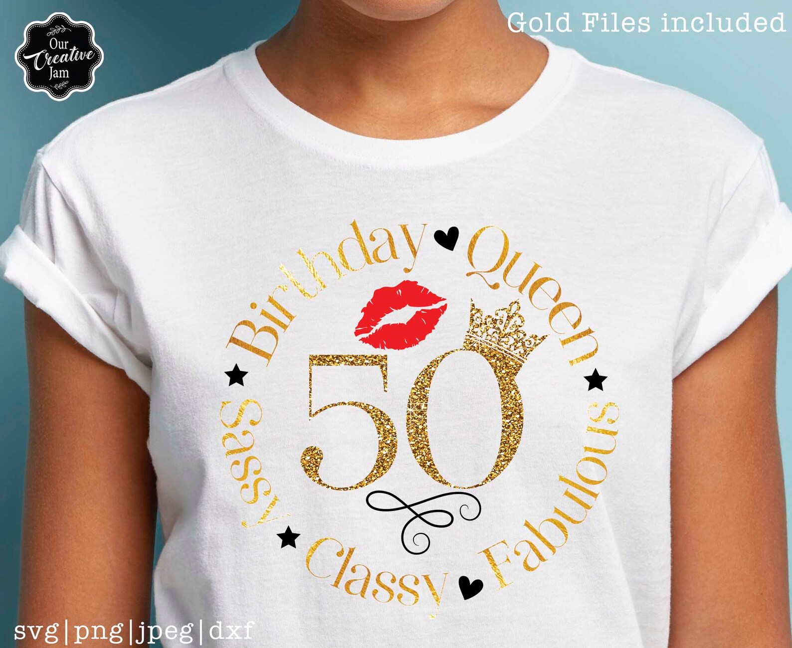 50 and fabulous svg 50 and fab svg 50th birthday svg for | Etsy