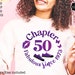 Chapter 50 Fabulous Since 1973 Svg, 50th Birthday Svg, Chapter 50 Svg, Cricut Chapter 50 Svg ...