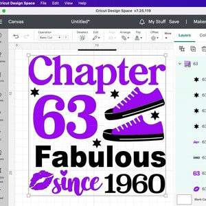 Chapter 63 Fabulous Since 1960 Svg, 63 Birthday Svg, 63 Svg, 63 Svg for ...