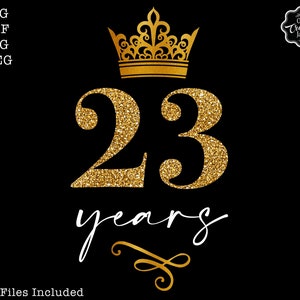 23years Svg, 23rd Birthday Svg, 23 Svg, 23 and Fabulous Svg,sassy ...